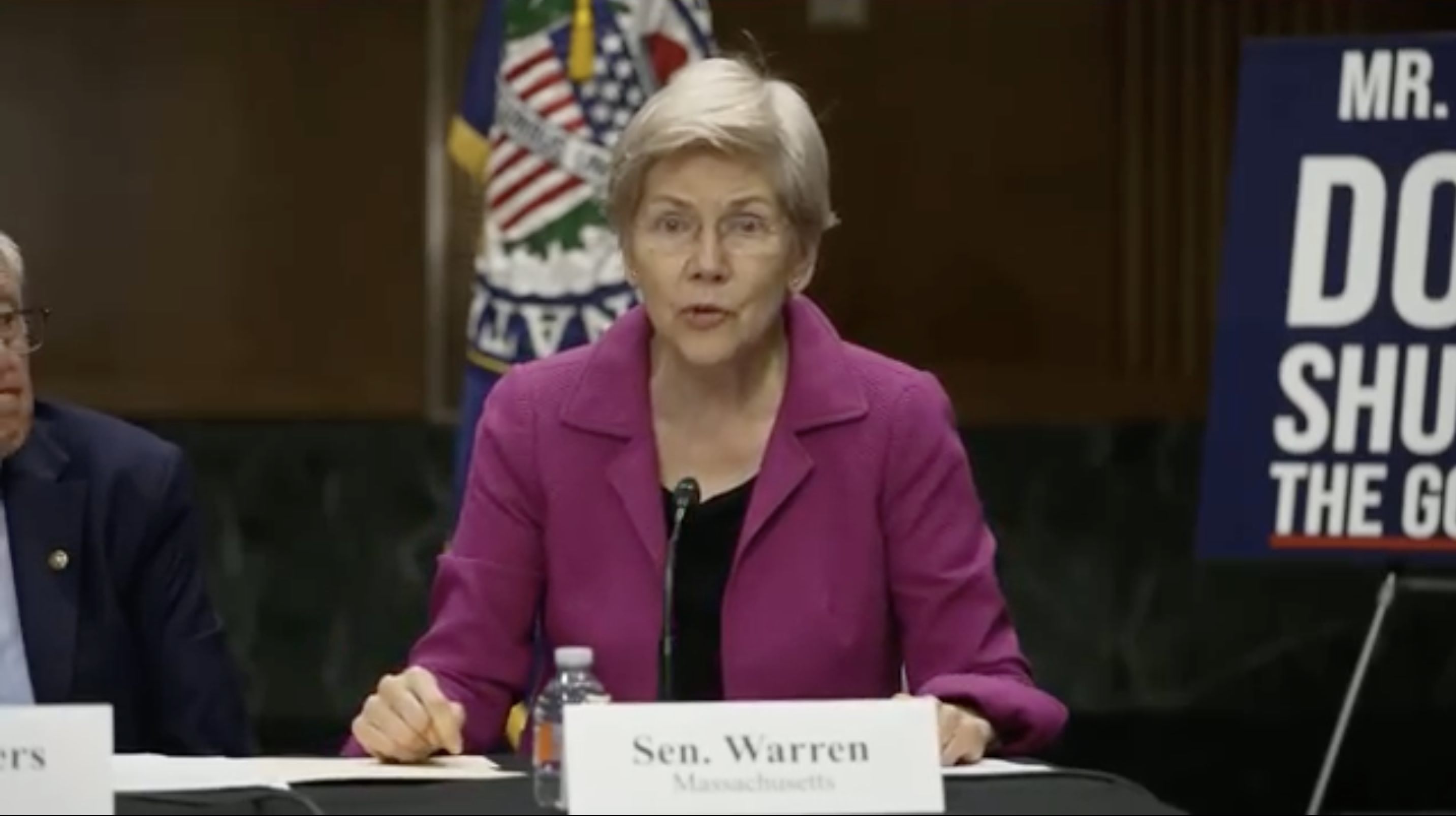 'We're Willing To Get In The Fight': Elizabeth Warren Sends Stern ...
