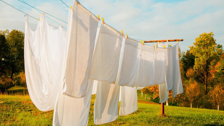 Pour que votre linge sèche dehors en automne, c’est à cette heure ...