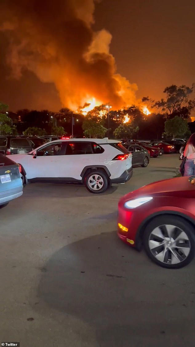 Massive explosion at Los Angeles oil refinery triggers huge fireball ...