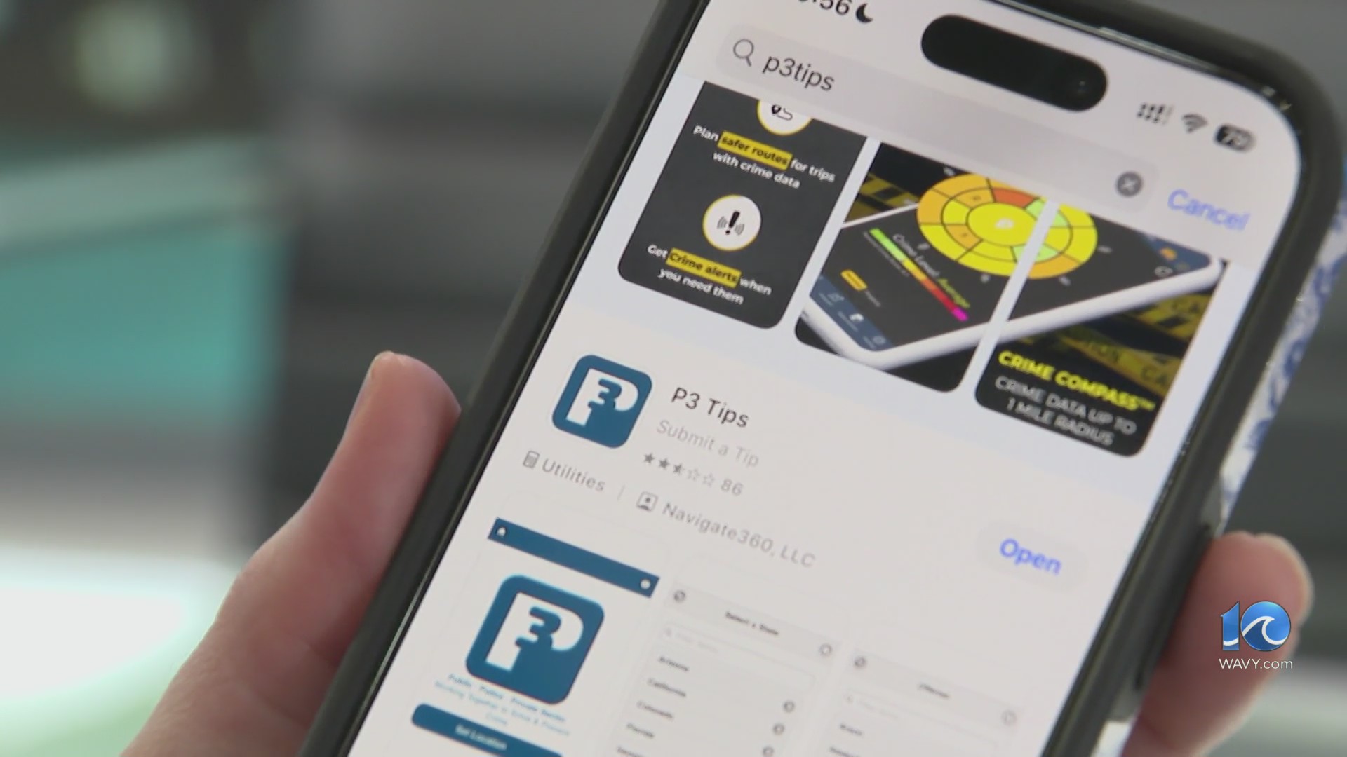 What is the P3Tips app and how do I use it?