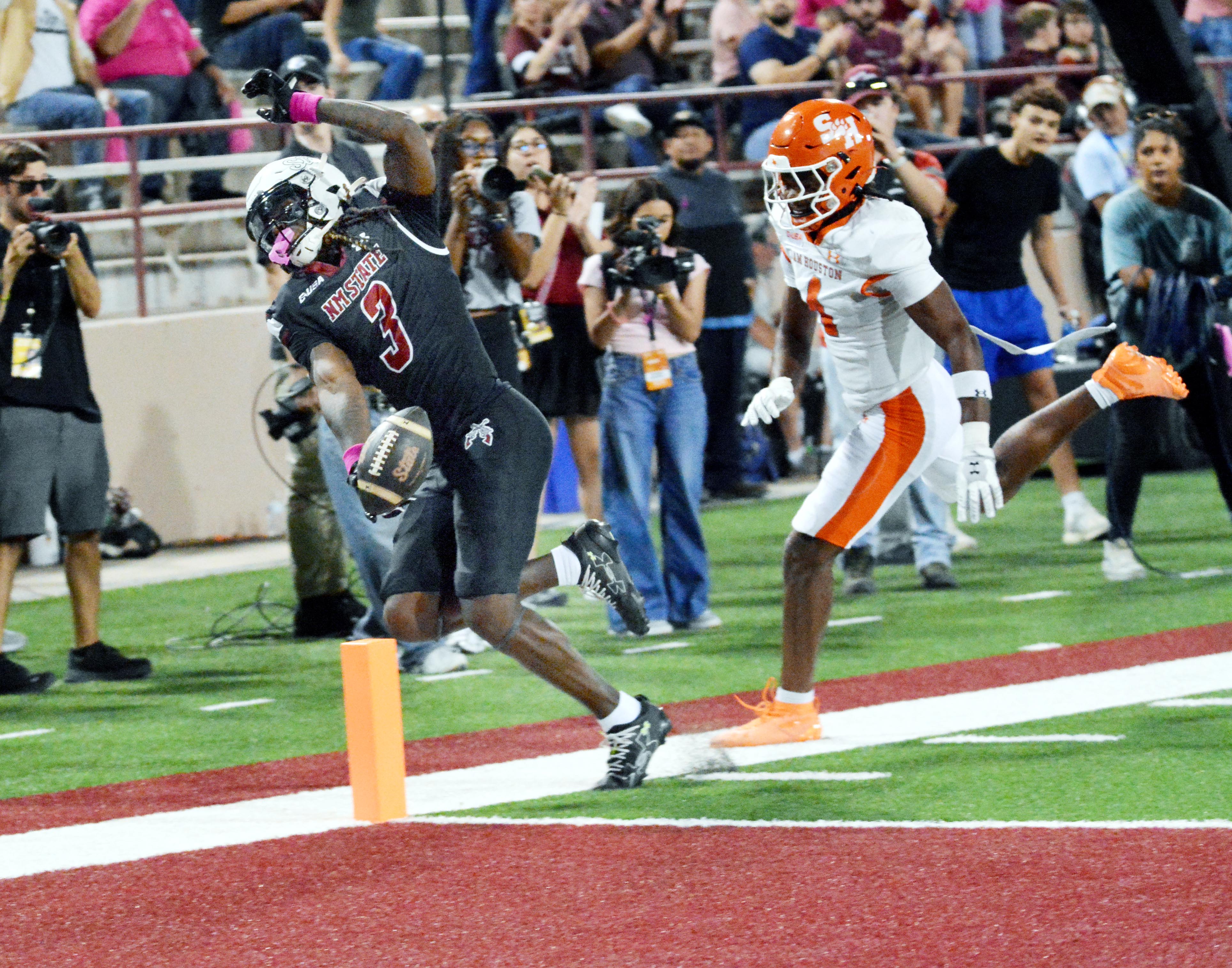 Decisive NMSU football win vs Sam Houston caps off promising day for ...