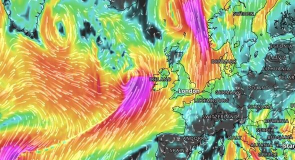 Storm Amy tracker LIVE: Severe wind warnings as Met Office sends ...
