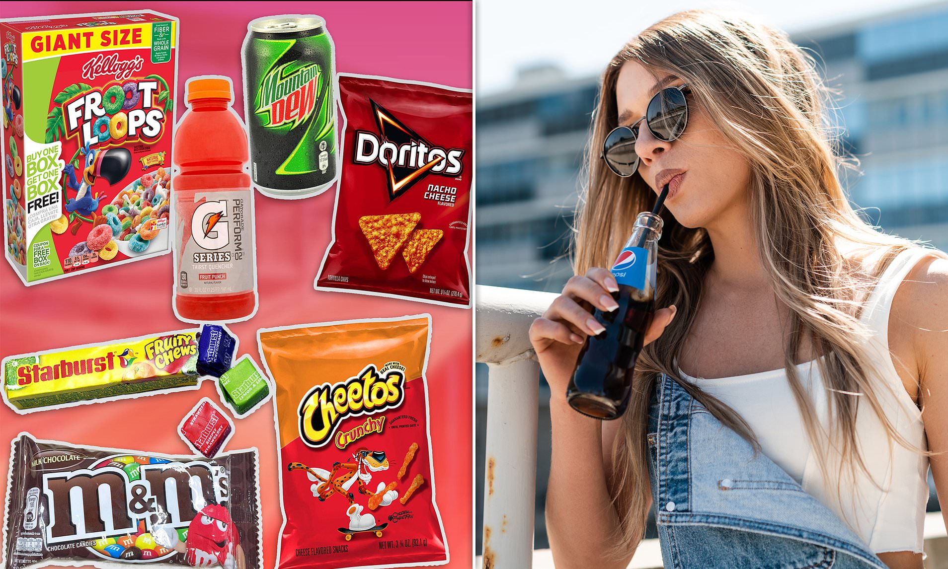 Gatorade, Cheetos and Mountain Dew face makeover as PepsiCo ditches ...