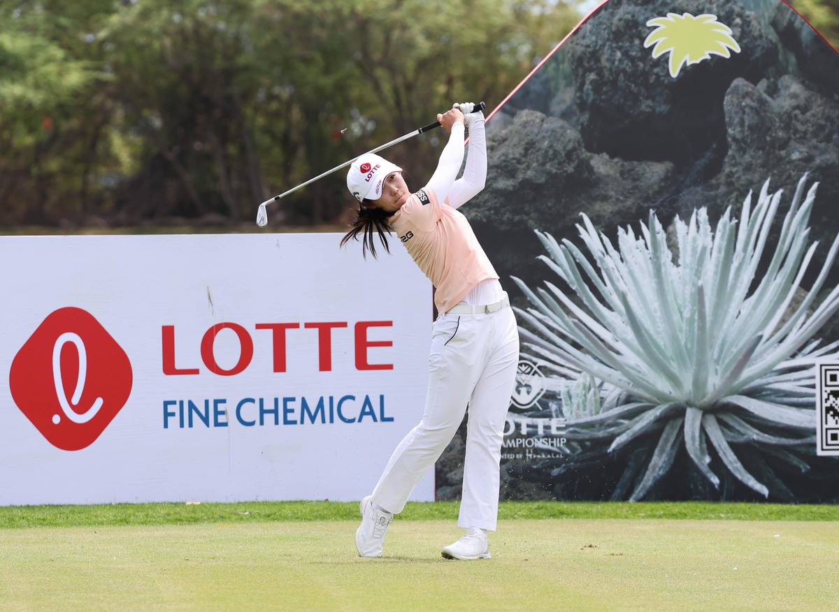 미국 무대 우승 도전! 황유민, LPGA 투어 롯데 챔피언십 2R 단독 선두