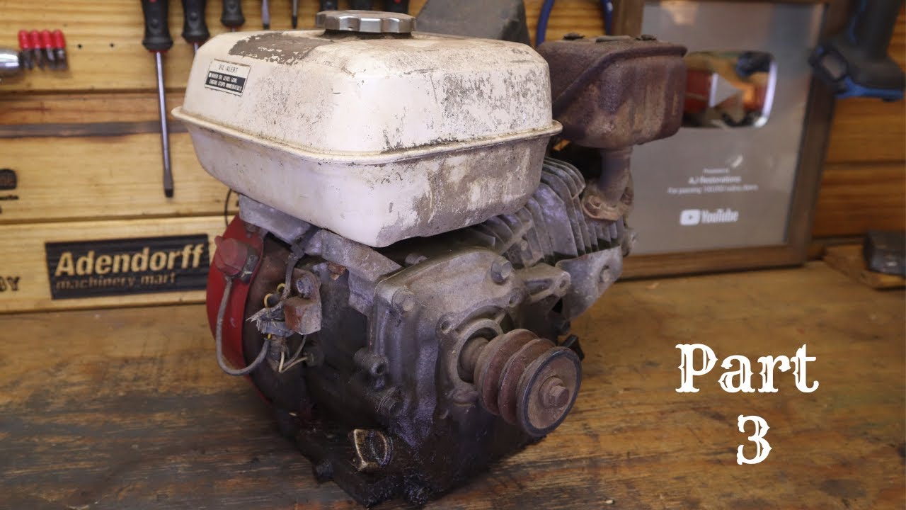 Honda GX160 Water Pump Restoration Part 3 Final Assembly and Test