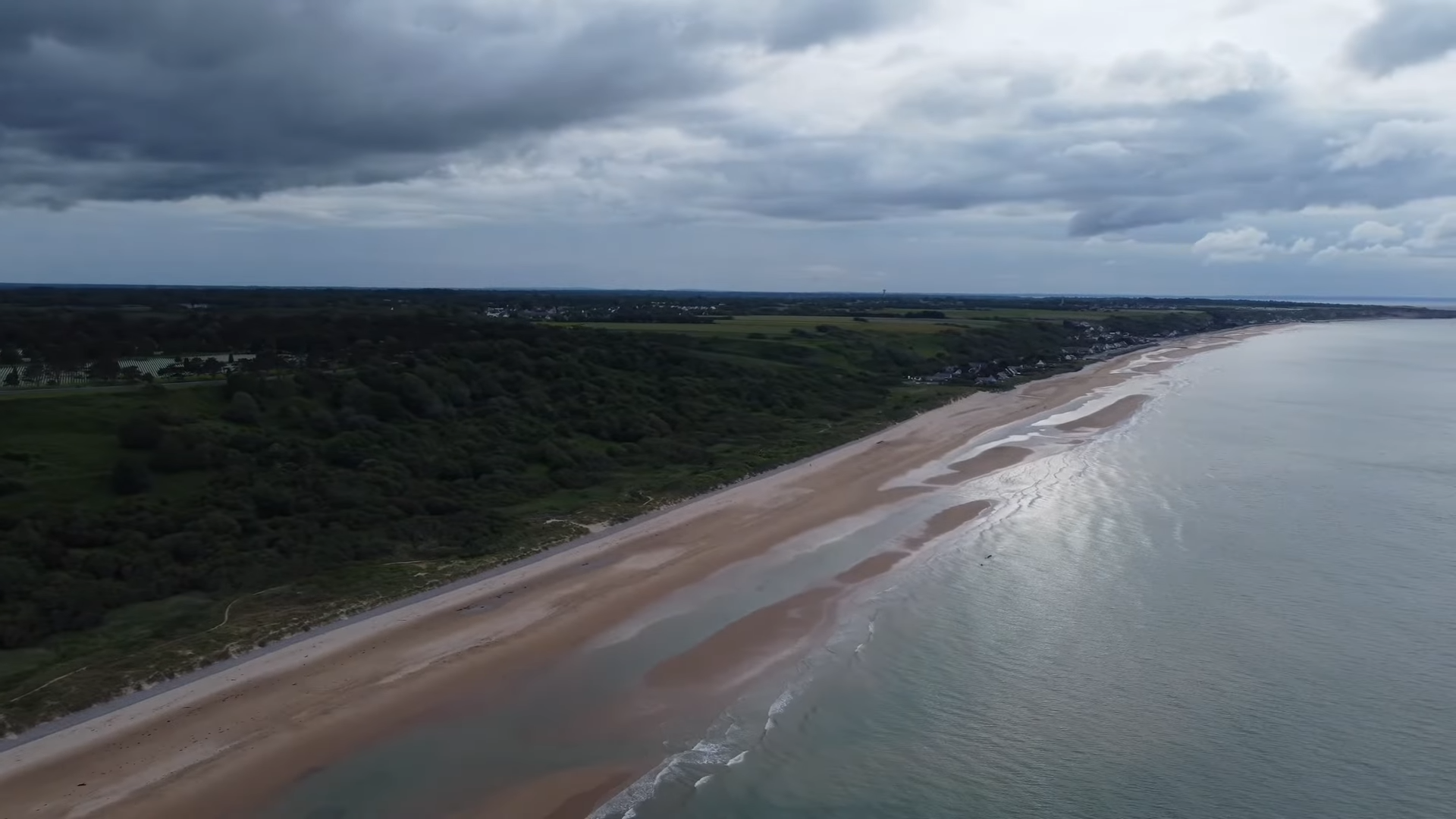 How Omaha beach looks today