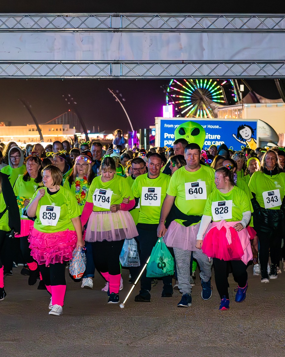 Blackpool's famous Glow Walk is back - here's everything you need to know