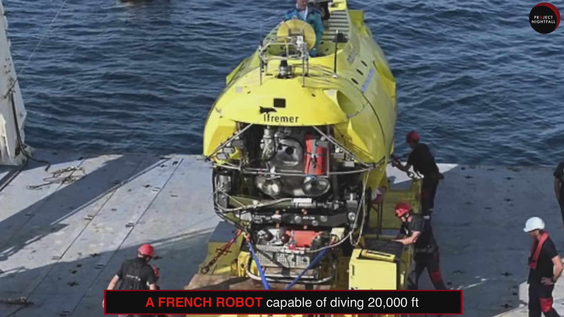 Submarine disaster final moments