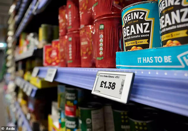 The end for yellow discount stickers? Asda is the latest supermarket to ...