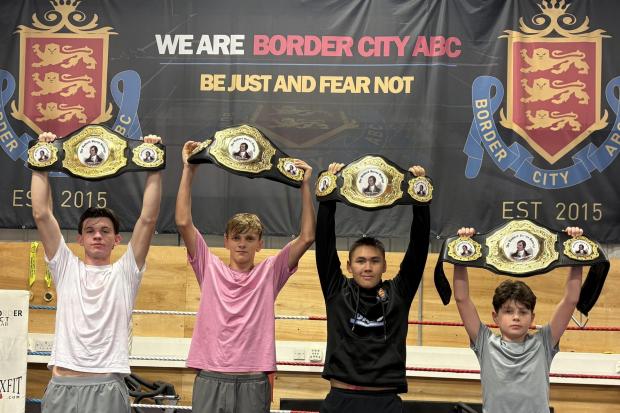 Carlisle boxing club stars win medals at Scottish show