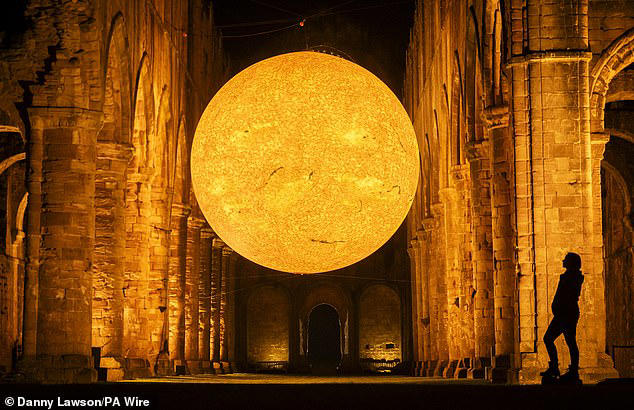 Let there be light! Ruins of Fountains Abbey are lit up by sun ...