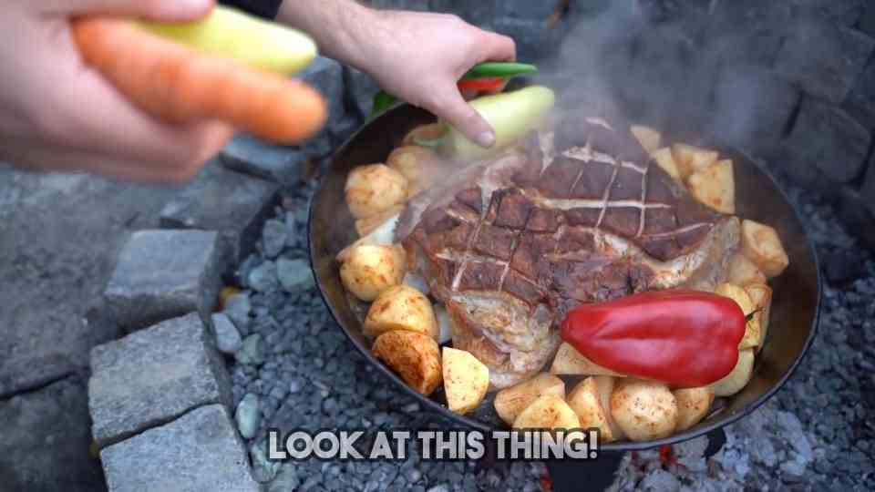 Stop oven roasting and cook veal ribs the traditional way