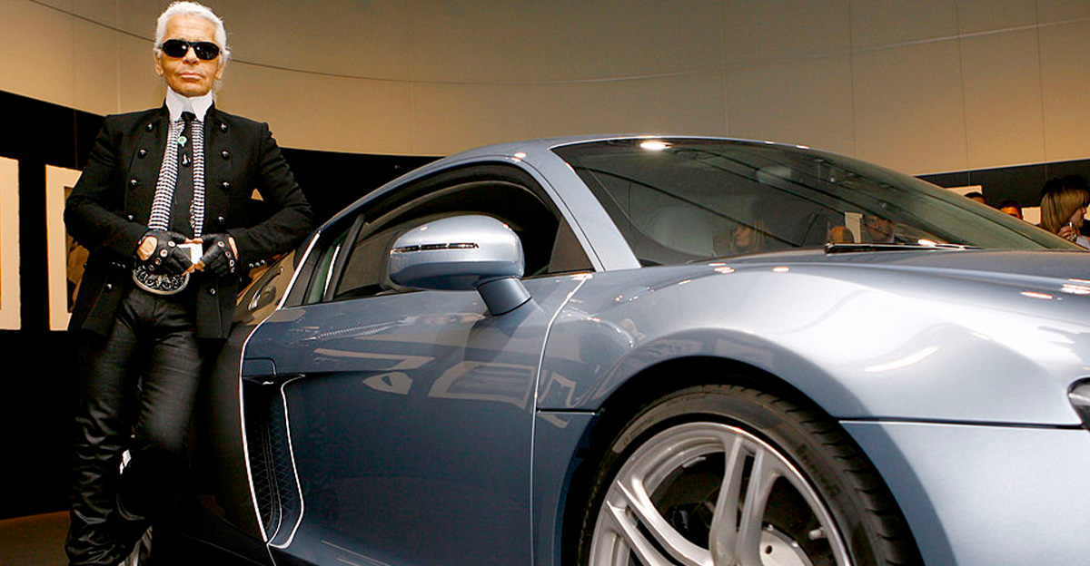 Karl Lagerfeld's Refined & Rare Car Choices