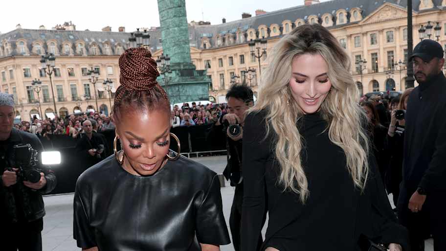 Janet and Paris Jackson reunite at Paris Fashion Week 2025