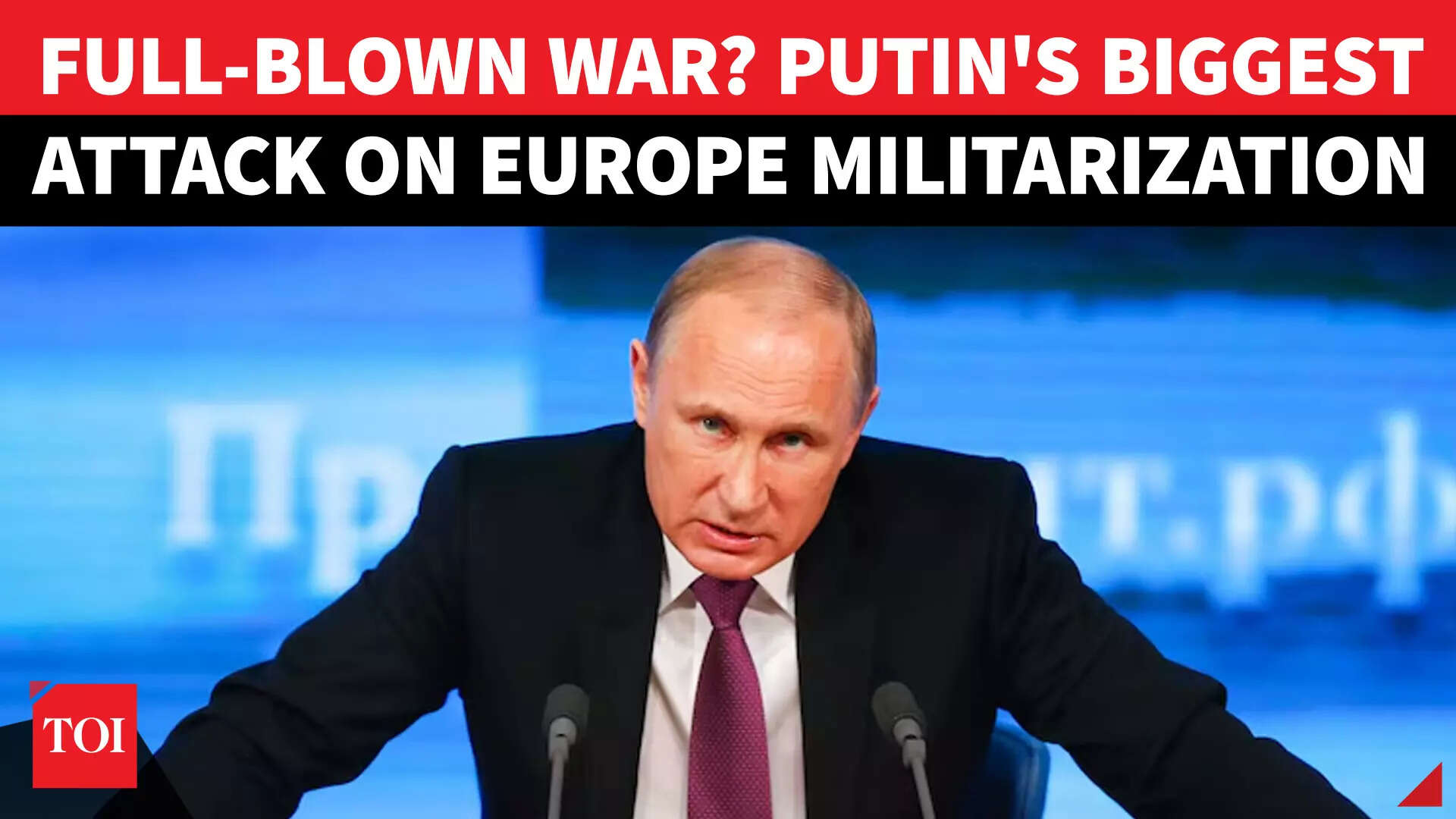 Putin's Savage Attack On Europe Militarization, Vows 'Russian Response ...