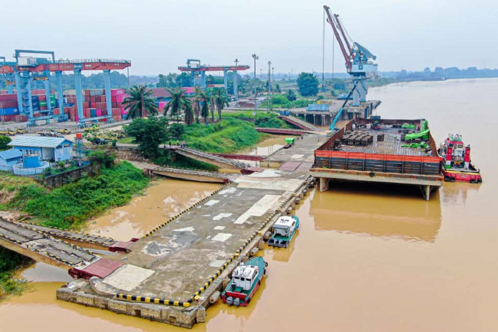 PTP Nonpetikemas Hidupkan Kembali Aktivitas Logistik di Pelabuhan Jambi