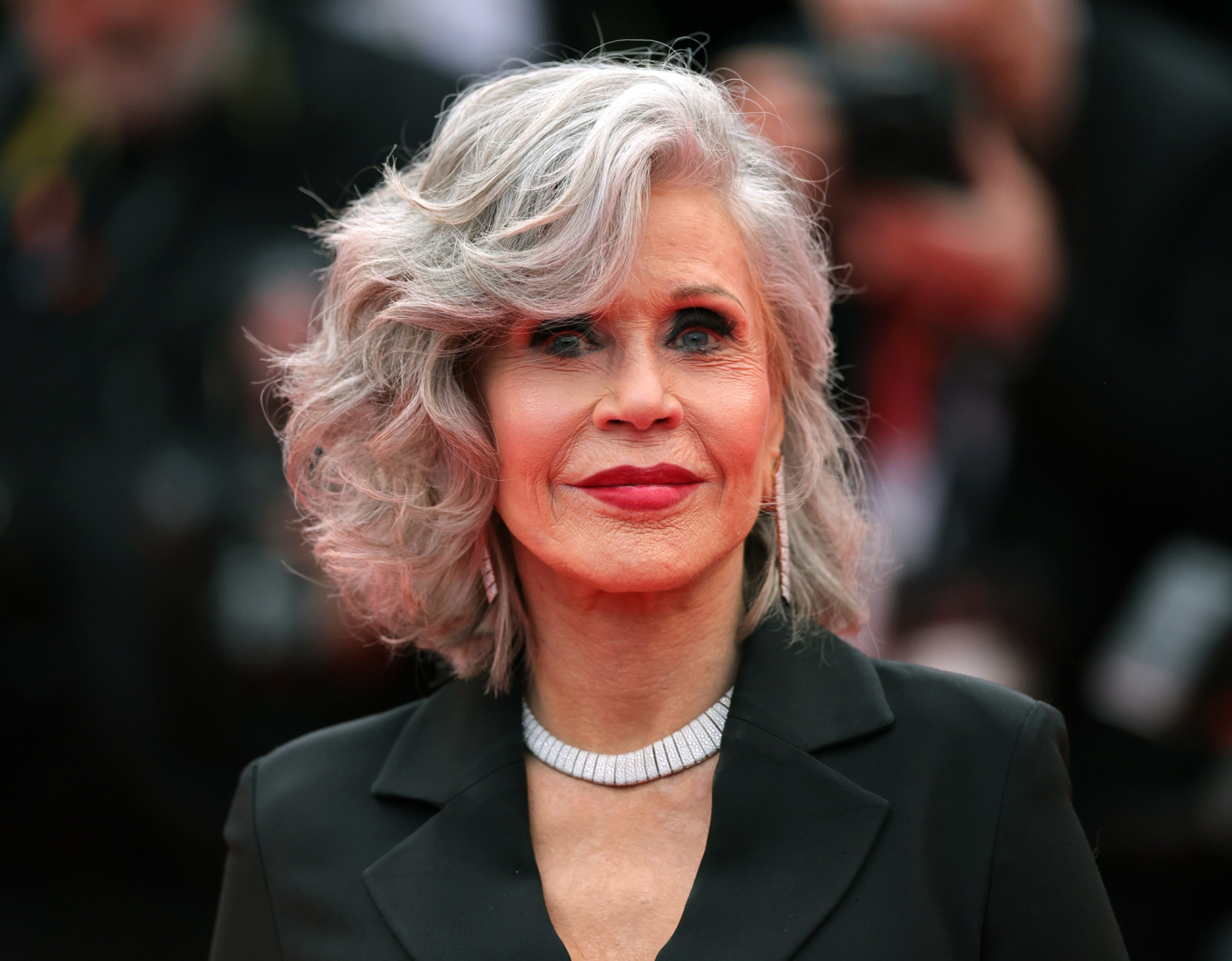 'Frightened' Jane Fonda relaunches Committee for the First Amendment