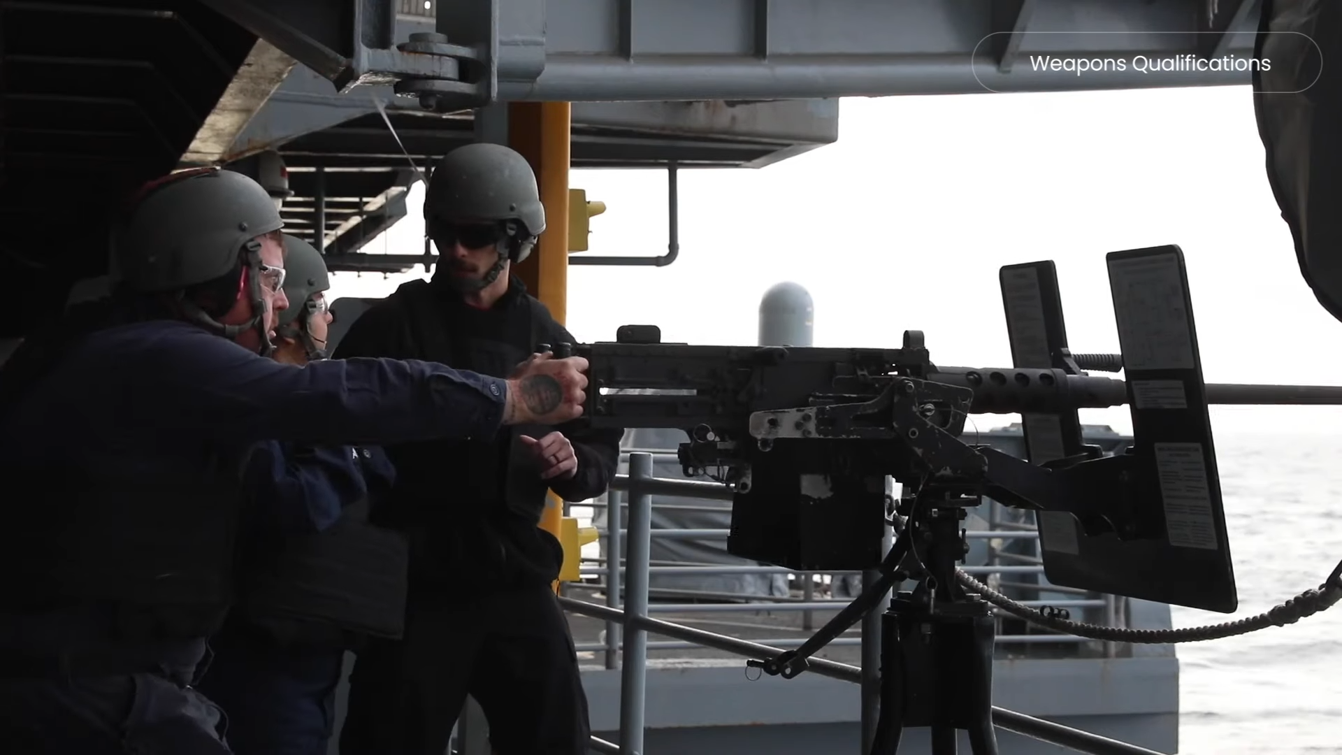 A day in the life aboard US Navy's aircraft carrier