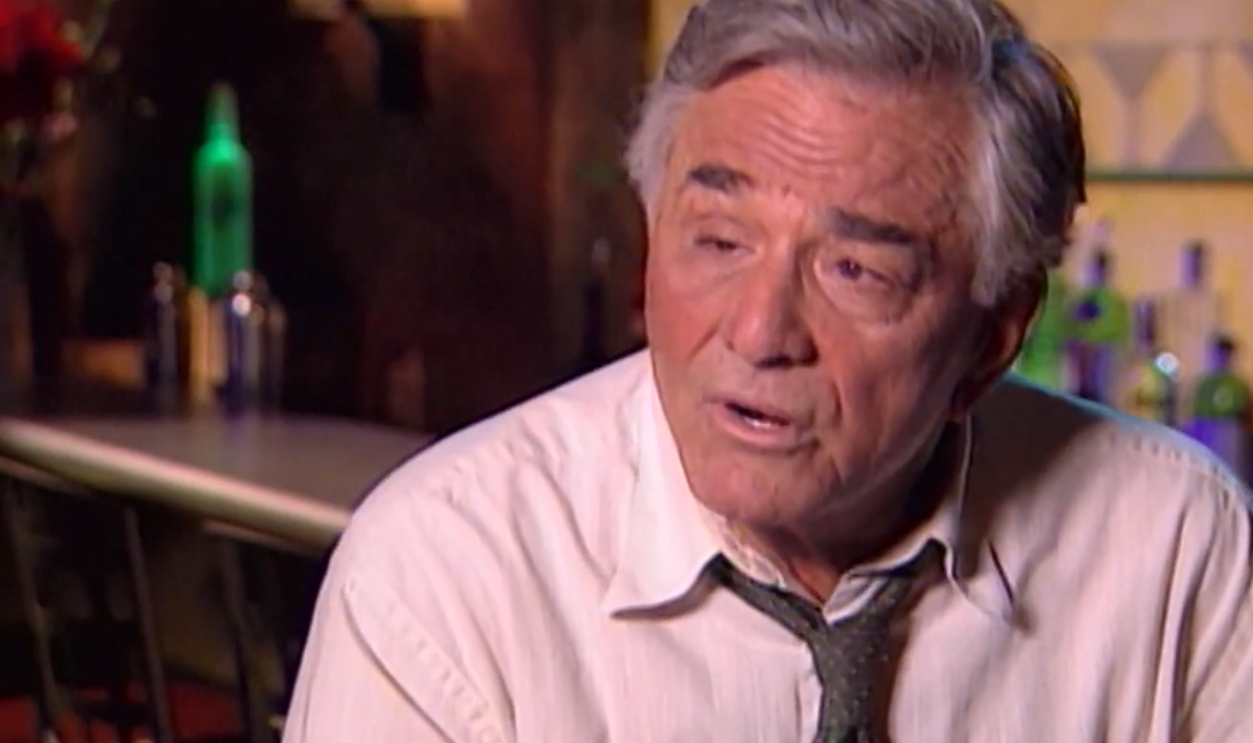 Peter Falk made "Columbo" a sensation on television, and continued ...