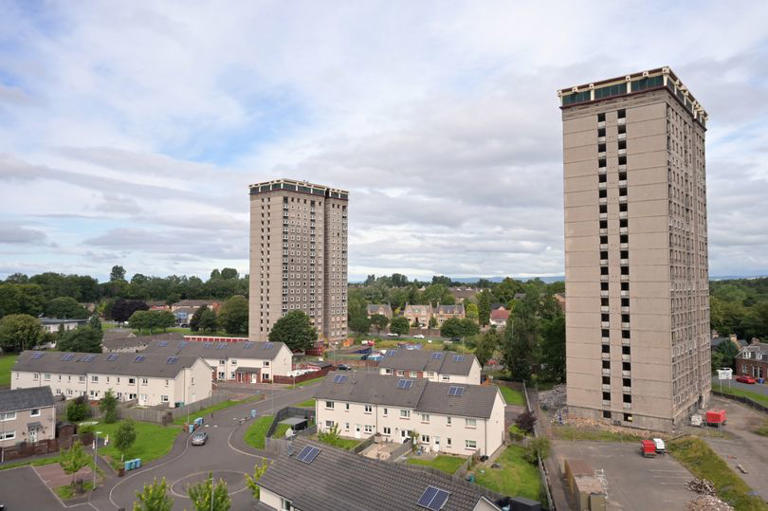 Motherwell tower blocks demolition confirmed for December