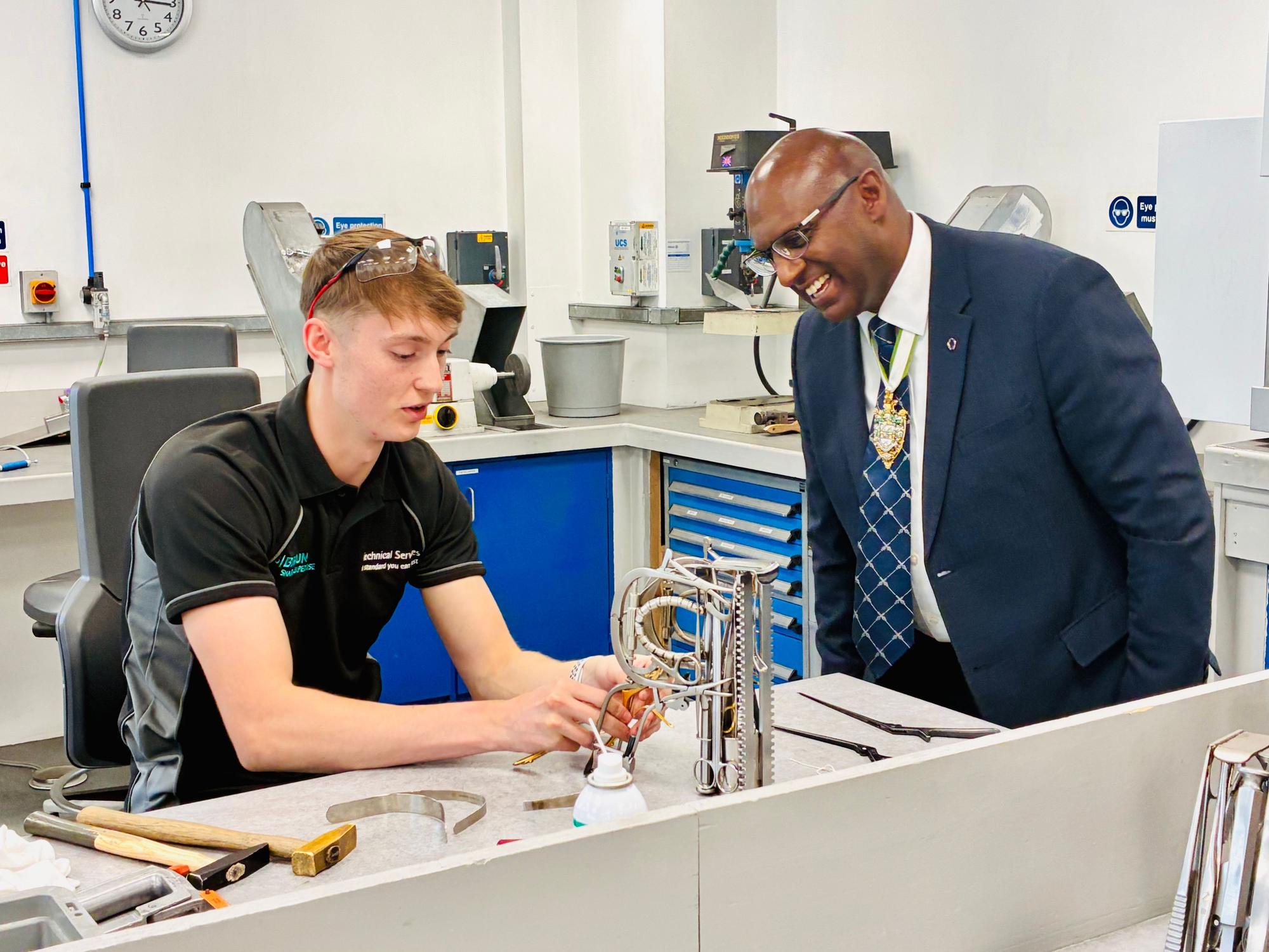 Master Cutler visits B. Braun headquarters to recognise healthcare ...