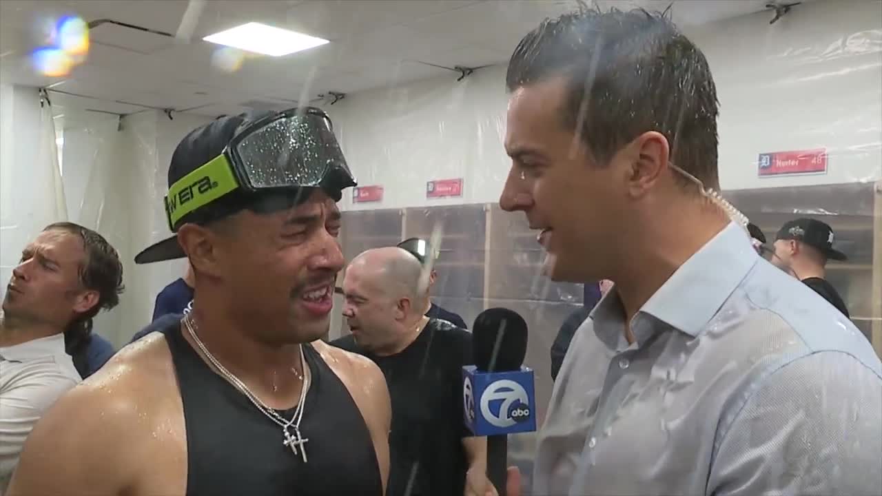 Jahmai Jones talks bond with Riley Greene, pinch-hit move, celebrating ...