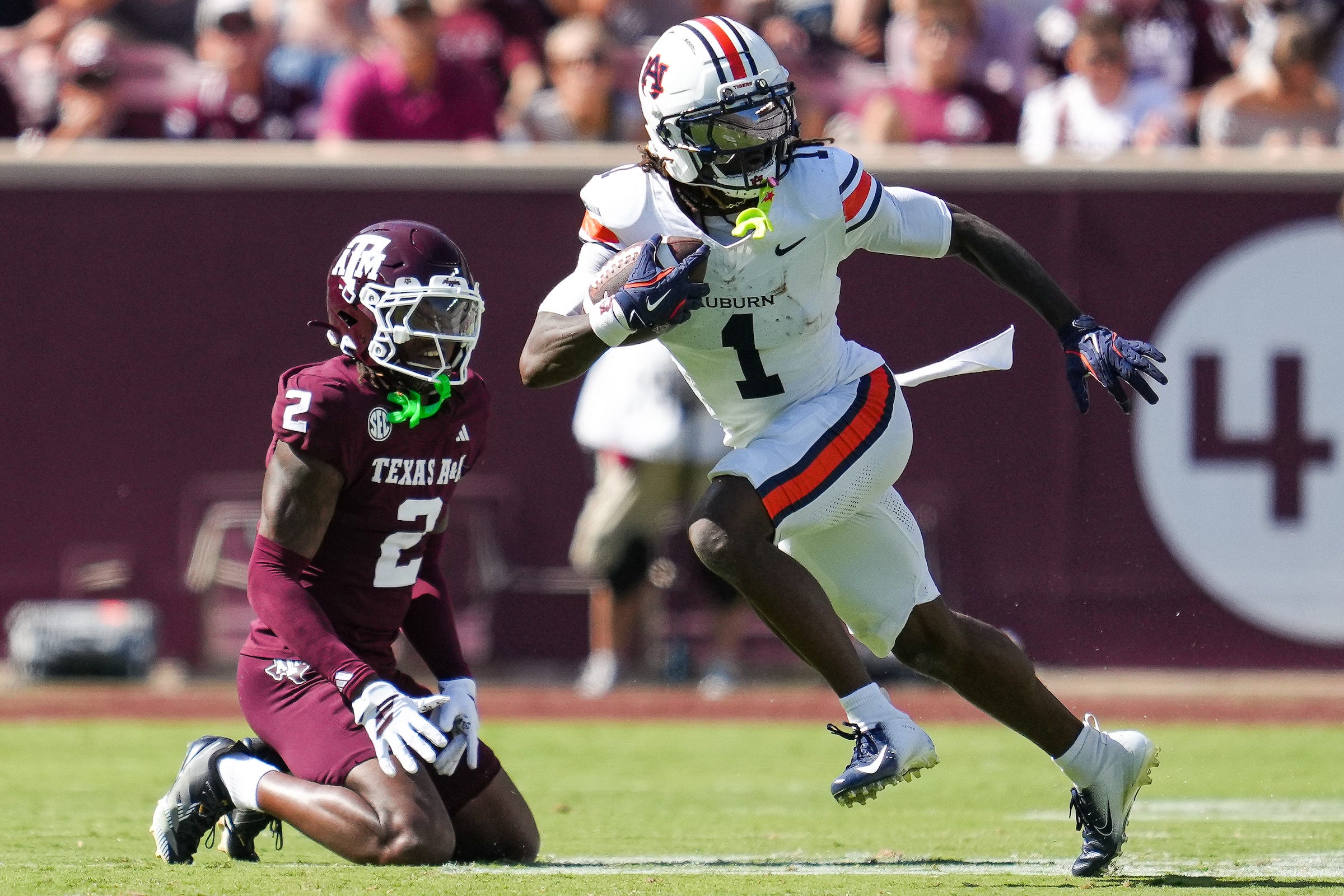 Georgia head coach Kirby Smart on Auburn's Eric Singleton Jr.: 'He's a great player'