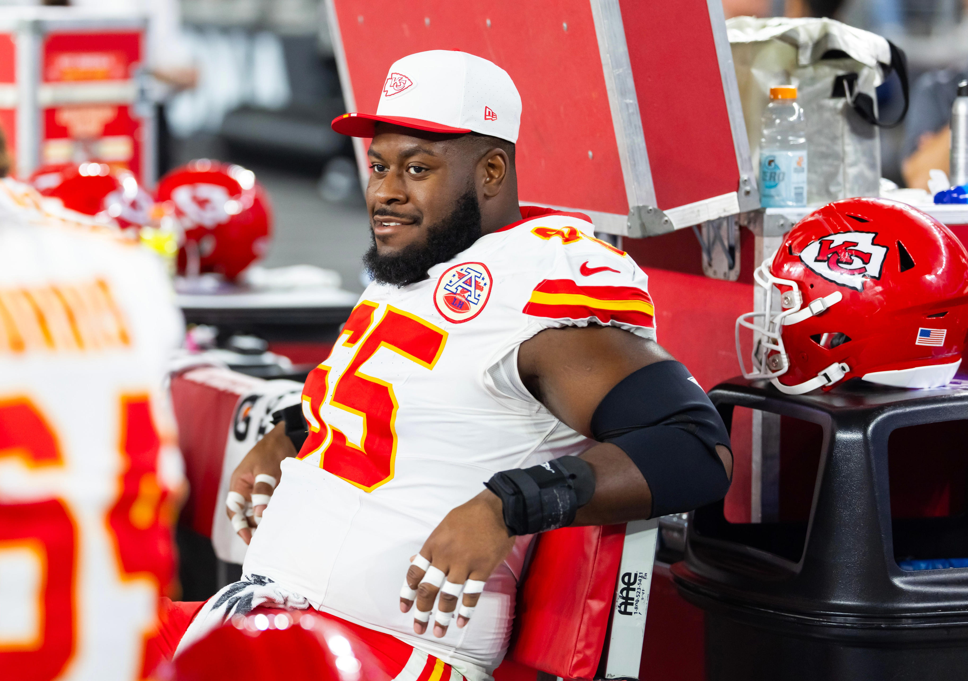 Will Trey Smith play vs. Bills? Latest update, news for KC Chiefs OL in ...