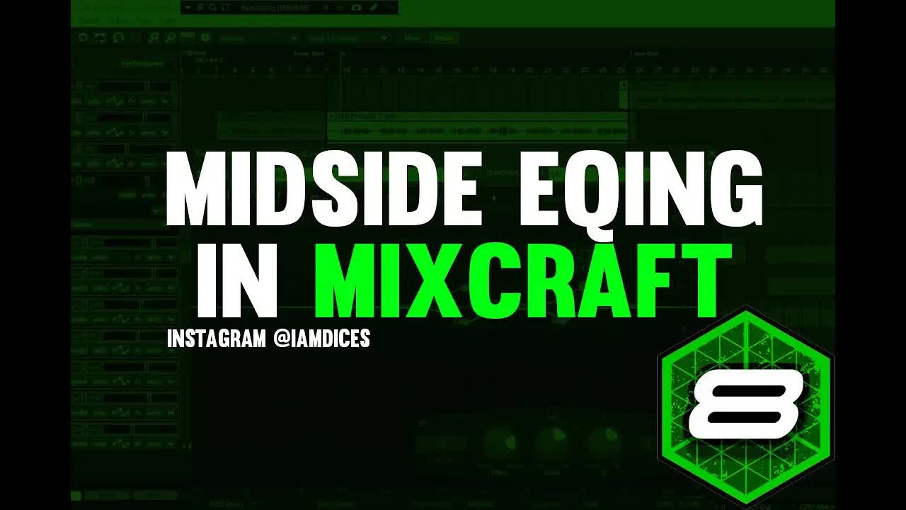 Mid Side EQ Tutorial in Mixcraft 8