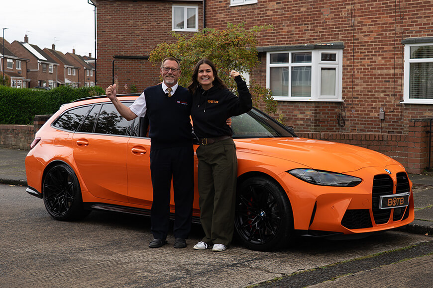‘I never dreamt it in a million years’ – bus driver wins £77k BMW for 21p