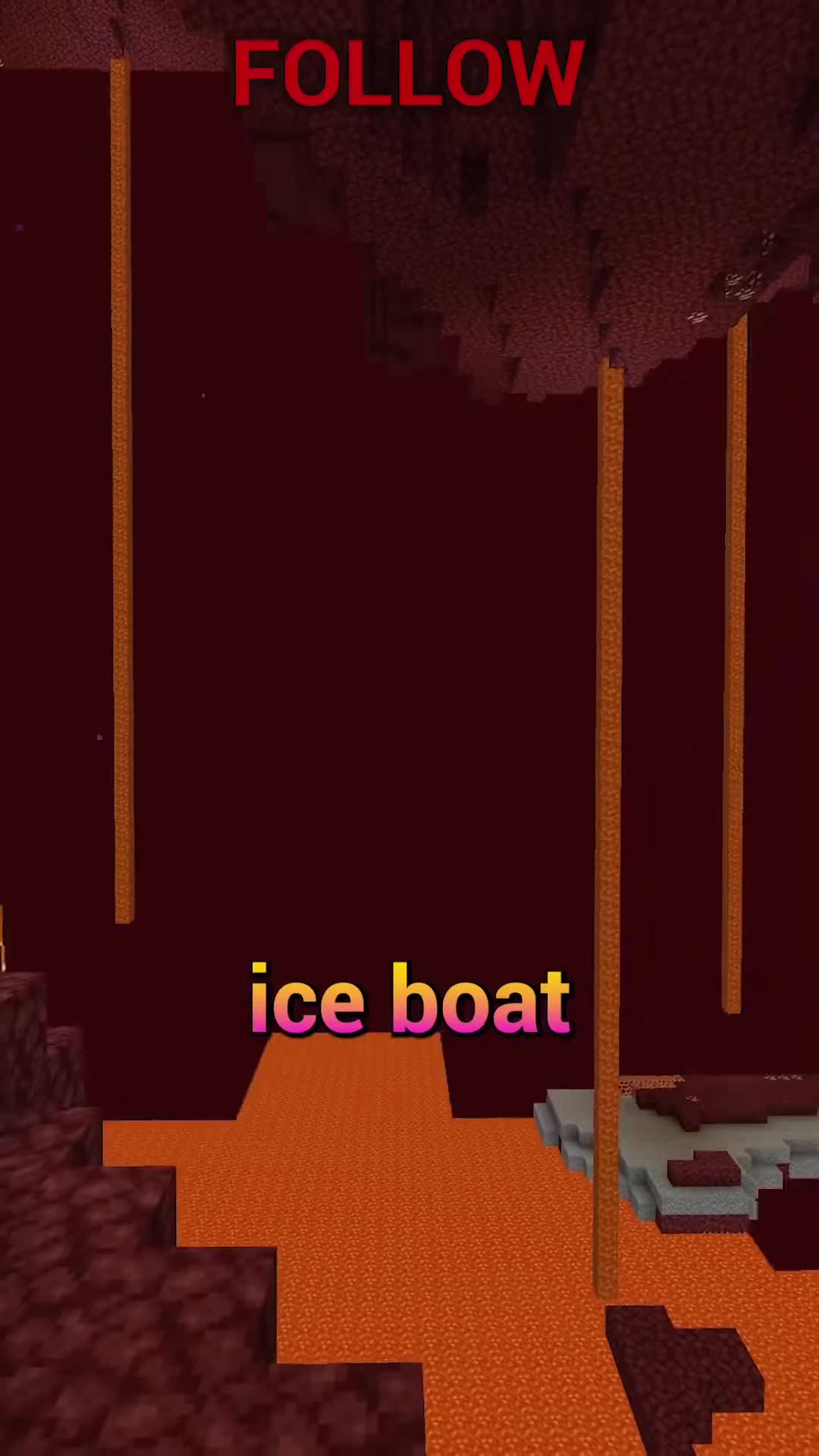 How to correctly ice boat! #minecraft #tutorial #minecrafttutorial