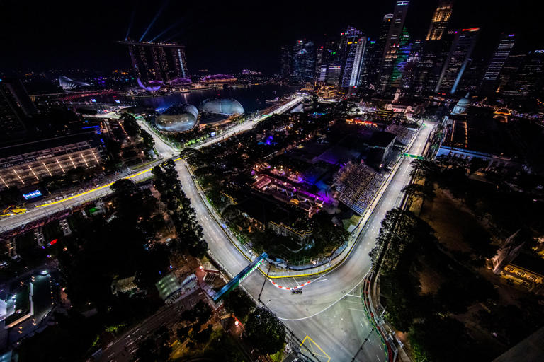 F1 grid: Starting positions for Singapore Grand Prix