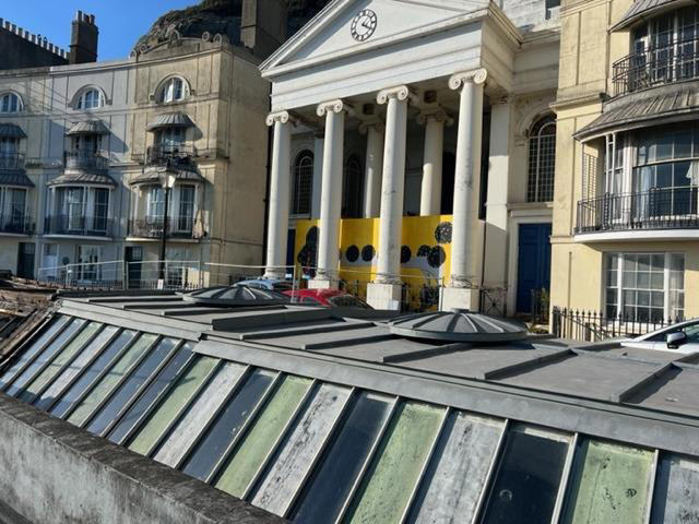 Historic Hastings seafront arcade has now been made weatherproof
