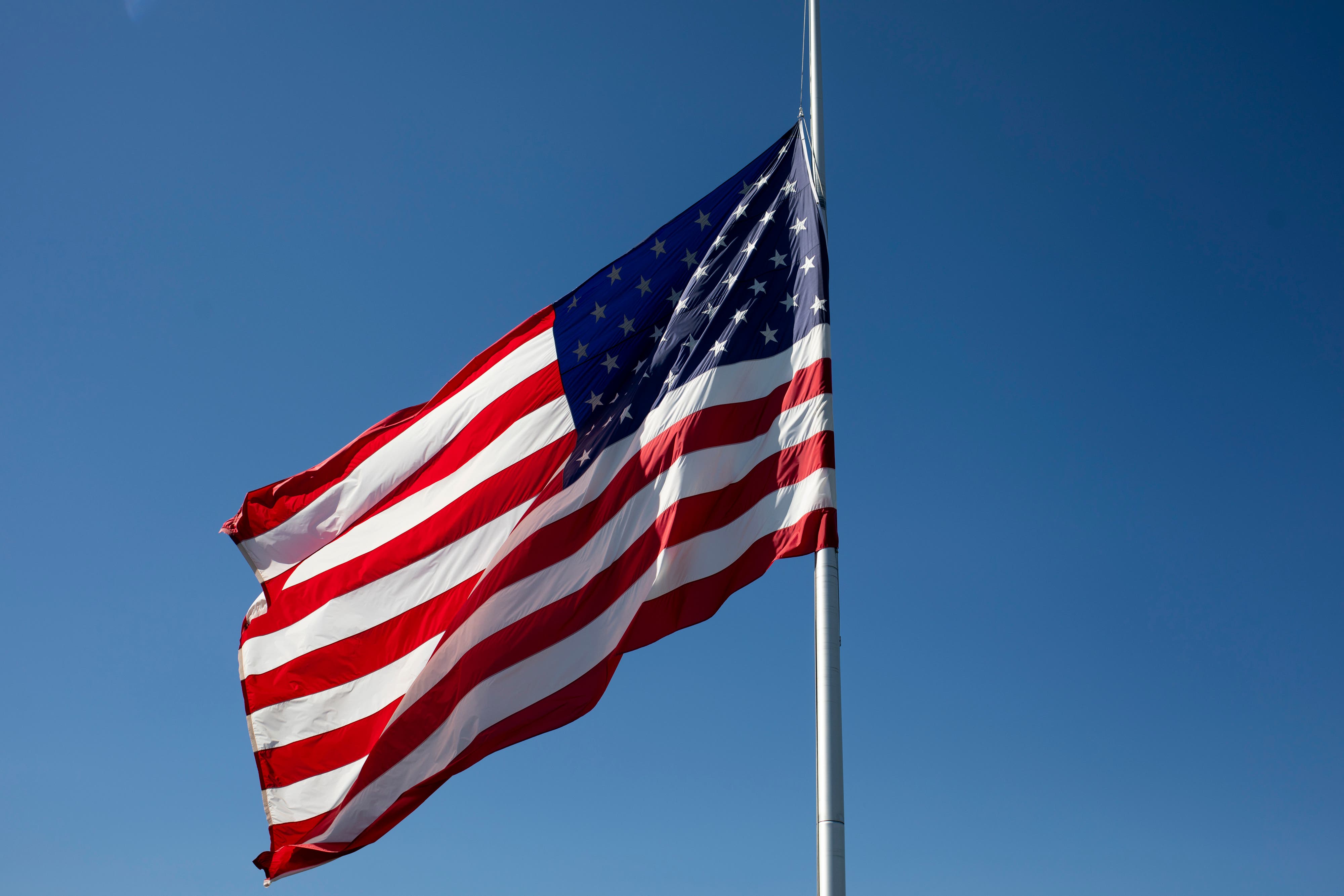 Why flags are half-staff in 6 US states today, this weekend