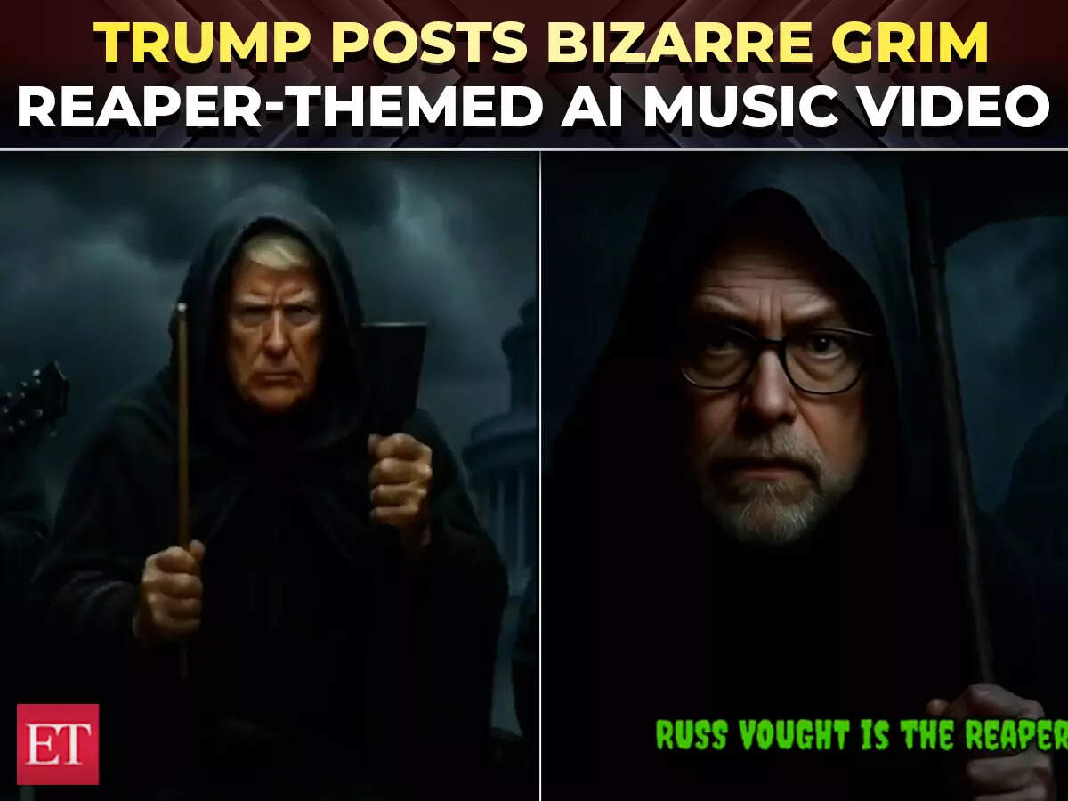 'Vought is the reaper': Trump posts Project 2025 AI music video ahead ...