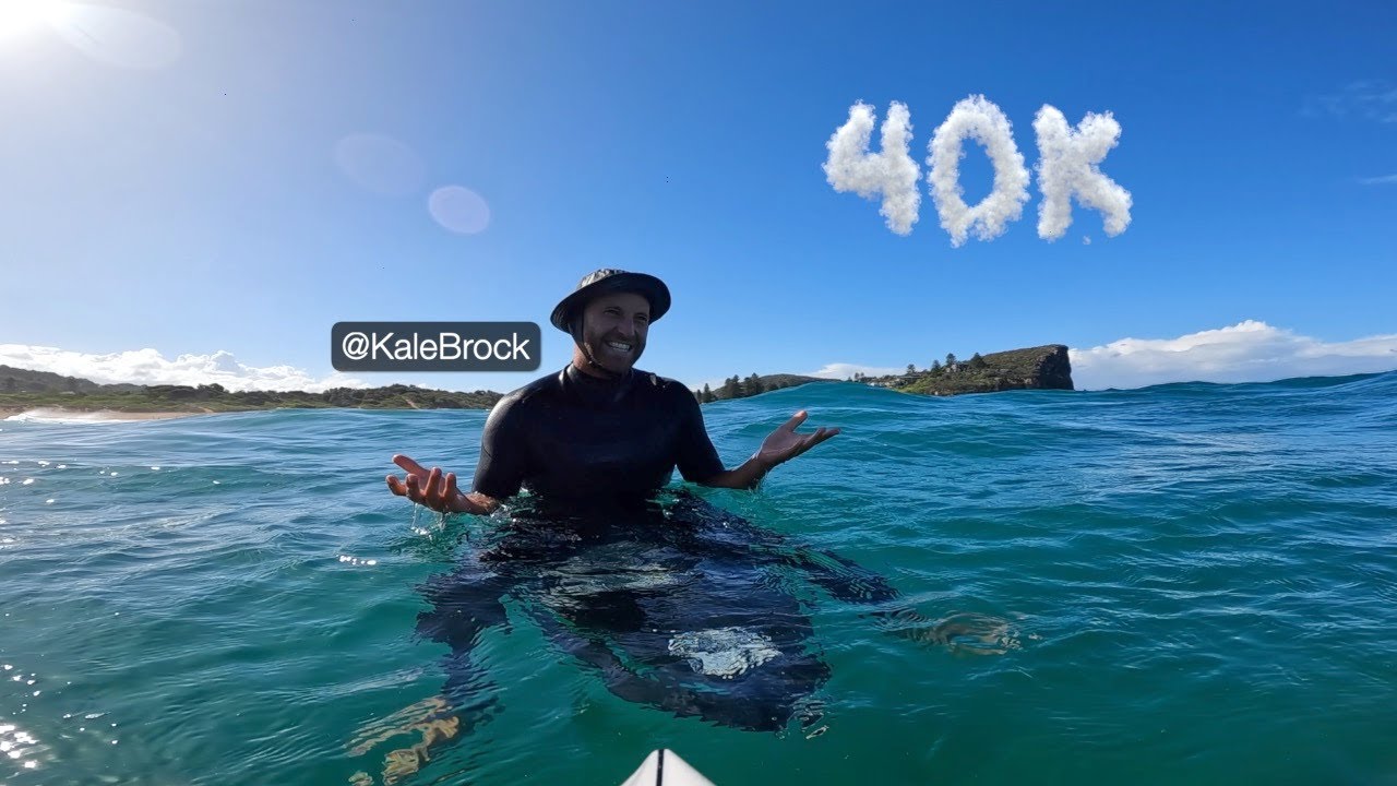 Catching waves with Kale Brock!
