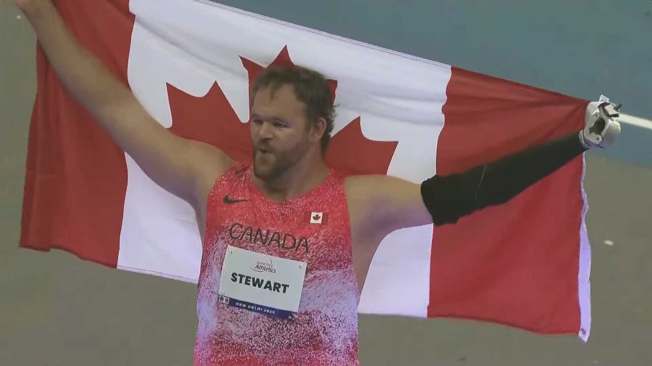 Canada's Stewart claims World Para Athletics Championships shot put gold