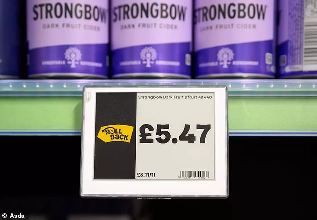 The end for yellow discount stickers? Asda is the latest supermarket to ...