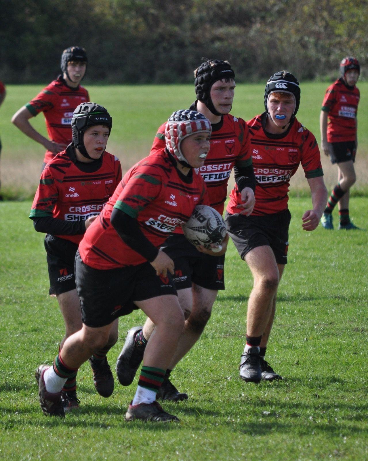 Dronfield Rugby Club junior teams gain victories