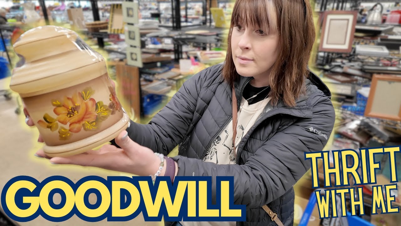 Filled my Goodwill cart for one hundred dollars