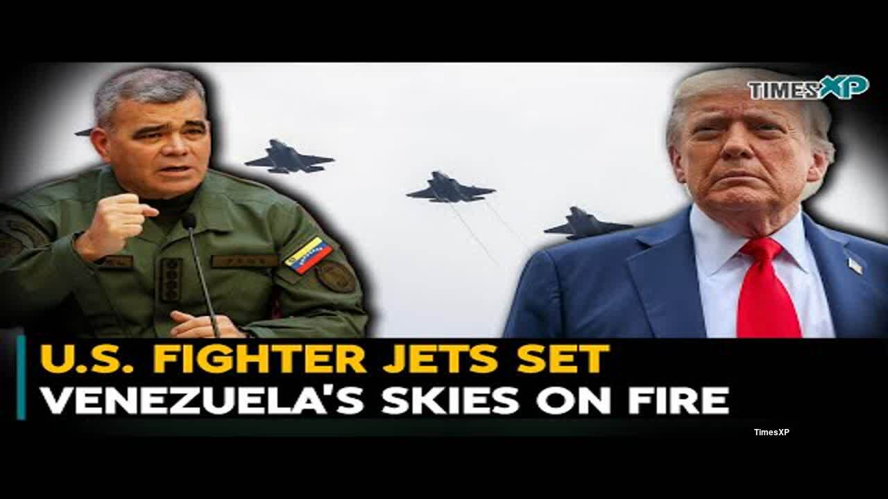 U.S. Fighter Jets Set Venezuela’s Skies on Fire| U.S.-Venezuela War