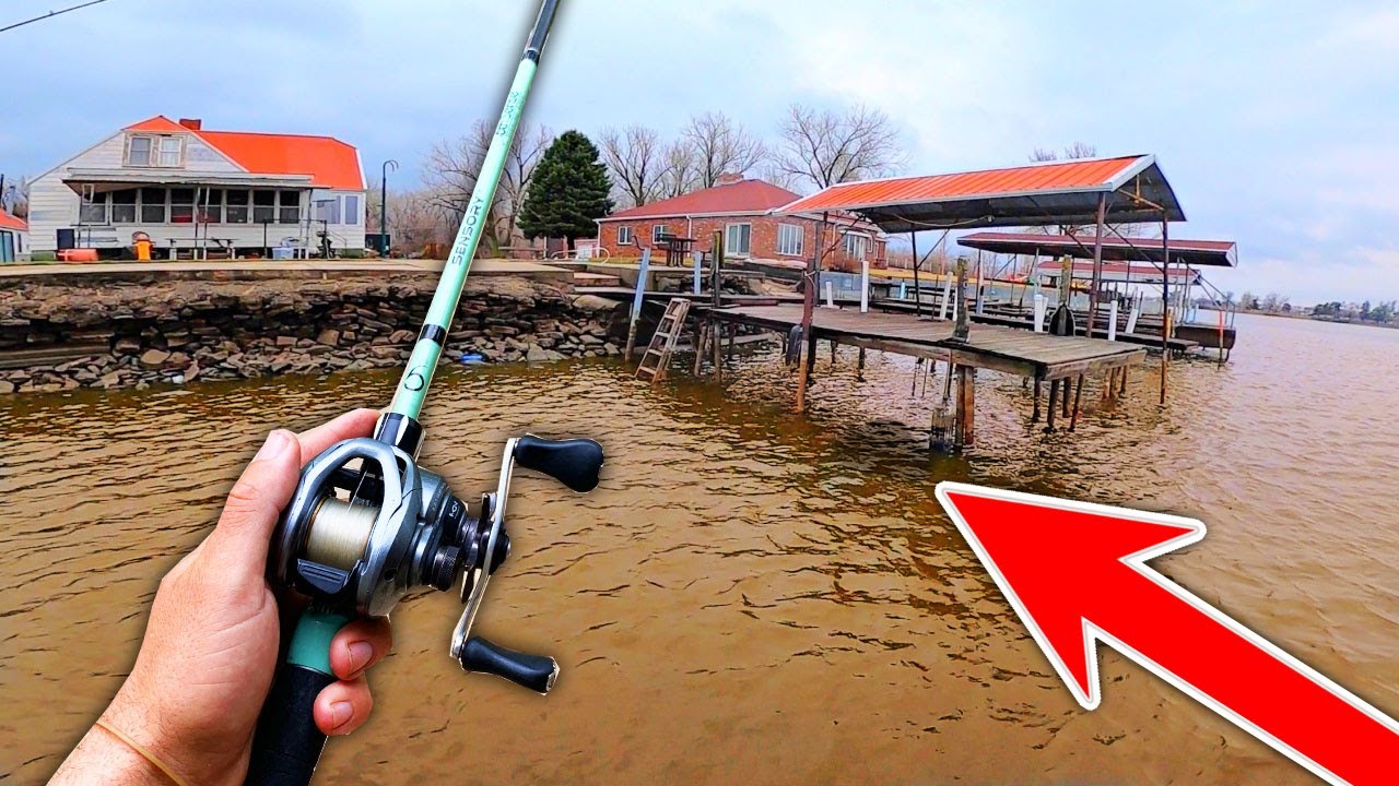 Once in a lifetime rare catch fishing in urban ghetto