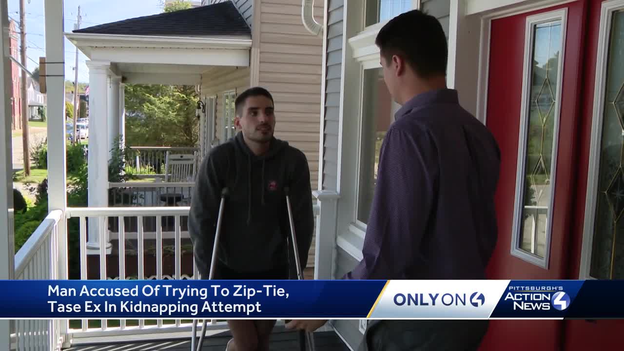 Victim recalls ex-boyfriend's attempt to kidnap him with Taser and zip ties