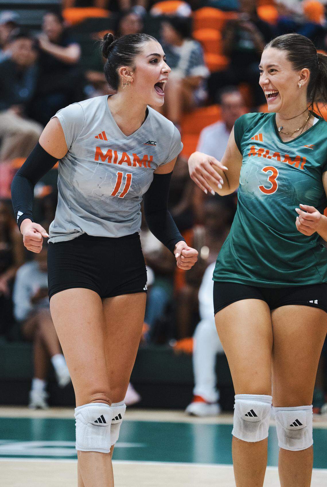 Miami Hurricanes volleyball team has two returning players with Heat ...