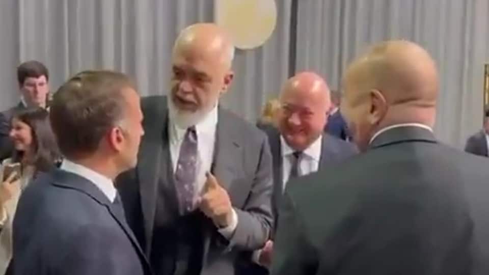 EU leaders giggle over Trump's Albania, Azerbaijan gaffe, video goes ...