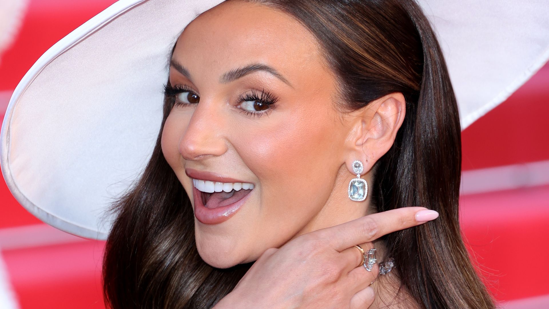 Michelle Keegan just went platinum blonde - and it's pure Princess Elsa ...