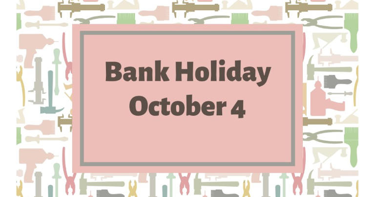 Bank holiday tomorrow: Are banks open or closed on Saturday, October 4?