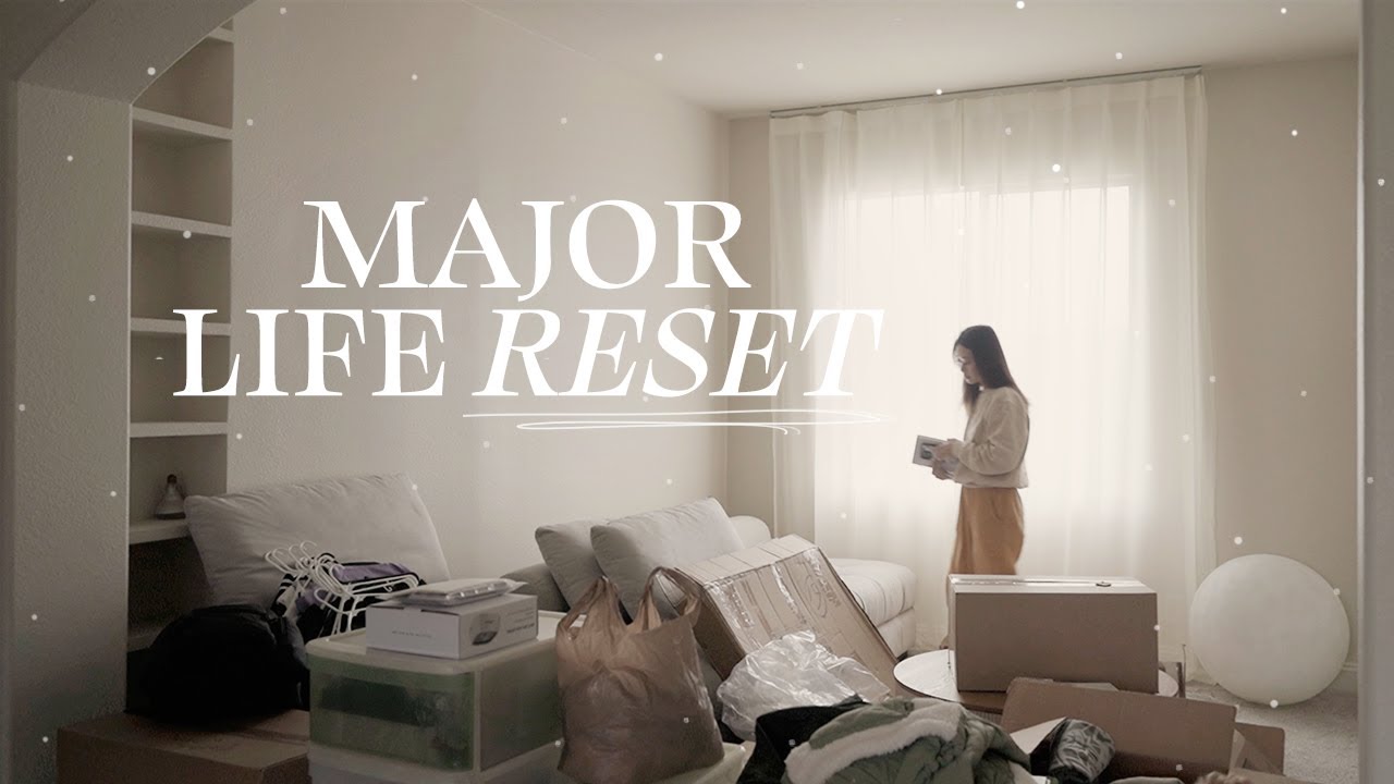 How I reset my life on a new foundation: moving vlog
