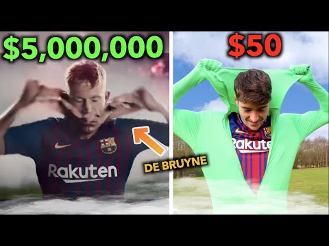 Watch us recreate famous soccer commercials on a budget!