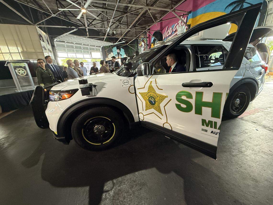 Meet Miami-Dade's new ‘Robocop': The first self-driving police car in ...